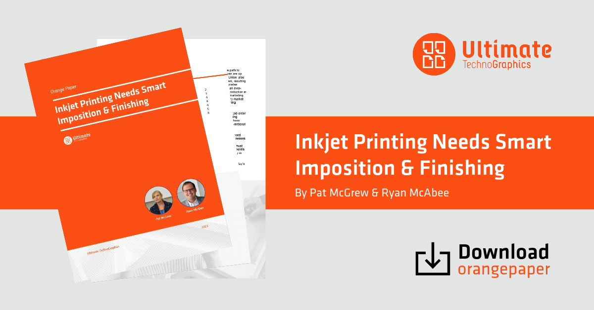 Orange Paper - Inkjet Printing Needs Smart Imposition and Finishing ...